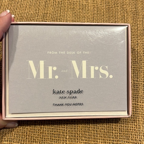 kate spade | Office | Nib Kate Spade Thank You Notes | Poshmark